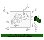 2011-2018 Porsche Differential Lock Motor 970-624-350-00 | OEM Parts Online