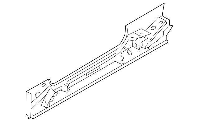 Genuine BMW 41-21-7-346-965 | Inner Rocker | FREE Shipping on Most ...