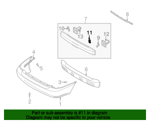 86635-3C000 - Lower Bracket 2001-2006 Kia Optima | Kia.Parts Store