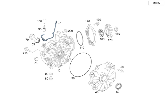 016-997-51-46 - Radial Shaft Seal Ring 2016-2023 Mercedes-Benz ...