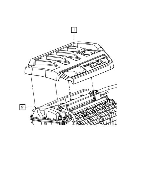 Engine Identification for 2012 Dodge Journey | DodgeParts.com