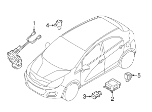 2014-2017 Kia Clock Spring 93490-A4120 | OEM Parts Online