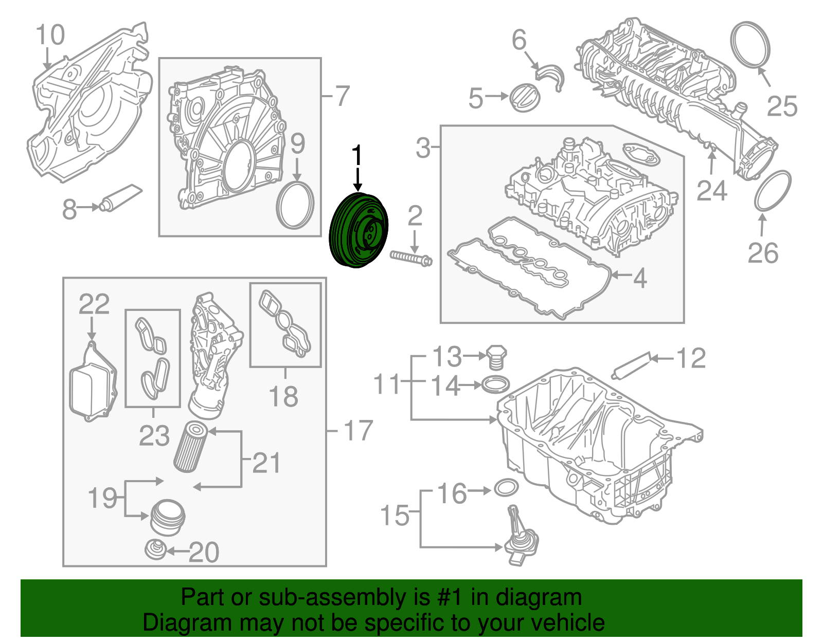2014-2020 Mini Vibration Damper 11-23-8-638-614 | Mini Parts Direct