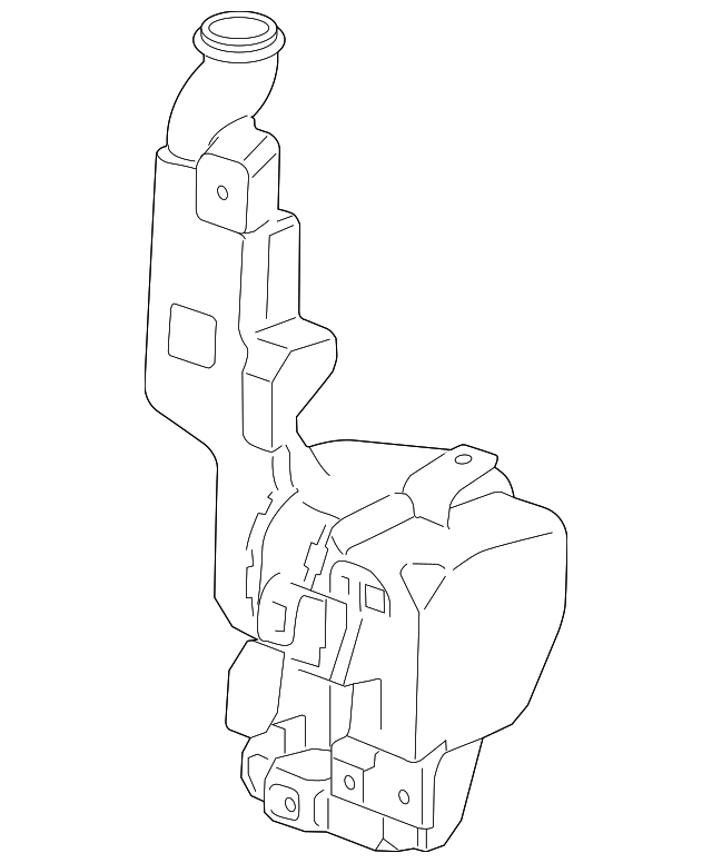 2015-2020 GM Windshield Washer Fluid Reservoir 23146201 GM ...