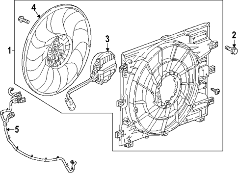 Cooling Fan for 2025 Chevrolet Equinox | GMPartsDirect.com