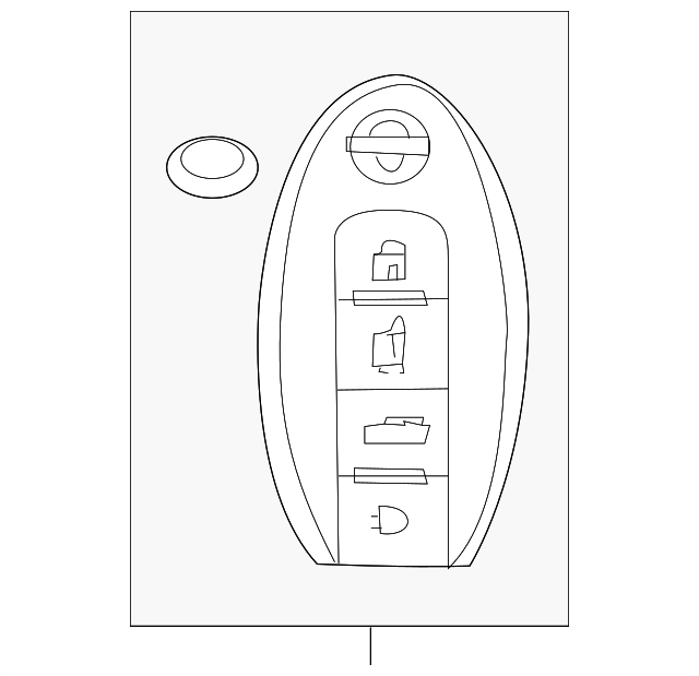 2009-2014 Nissan Intelligent Keyless Entry Fob Remote 285E3-1AA7A ...