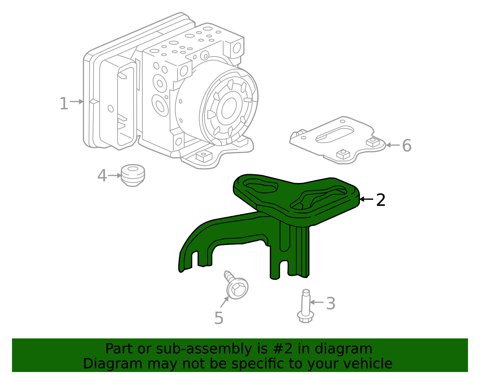 57115-T20-A00 - Mount Bracket 2021-2024 Honda Civic | Honda Parts Online