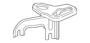57115-T21-A00 - 2021-2025 Honda - ABS Modulator Bracket | Genuine Honda ...