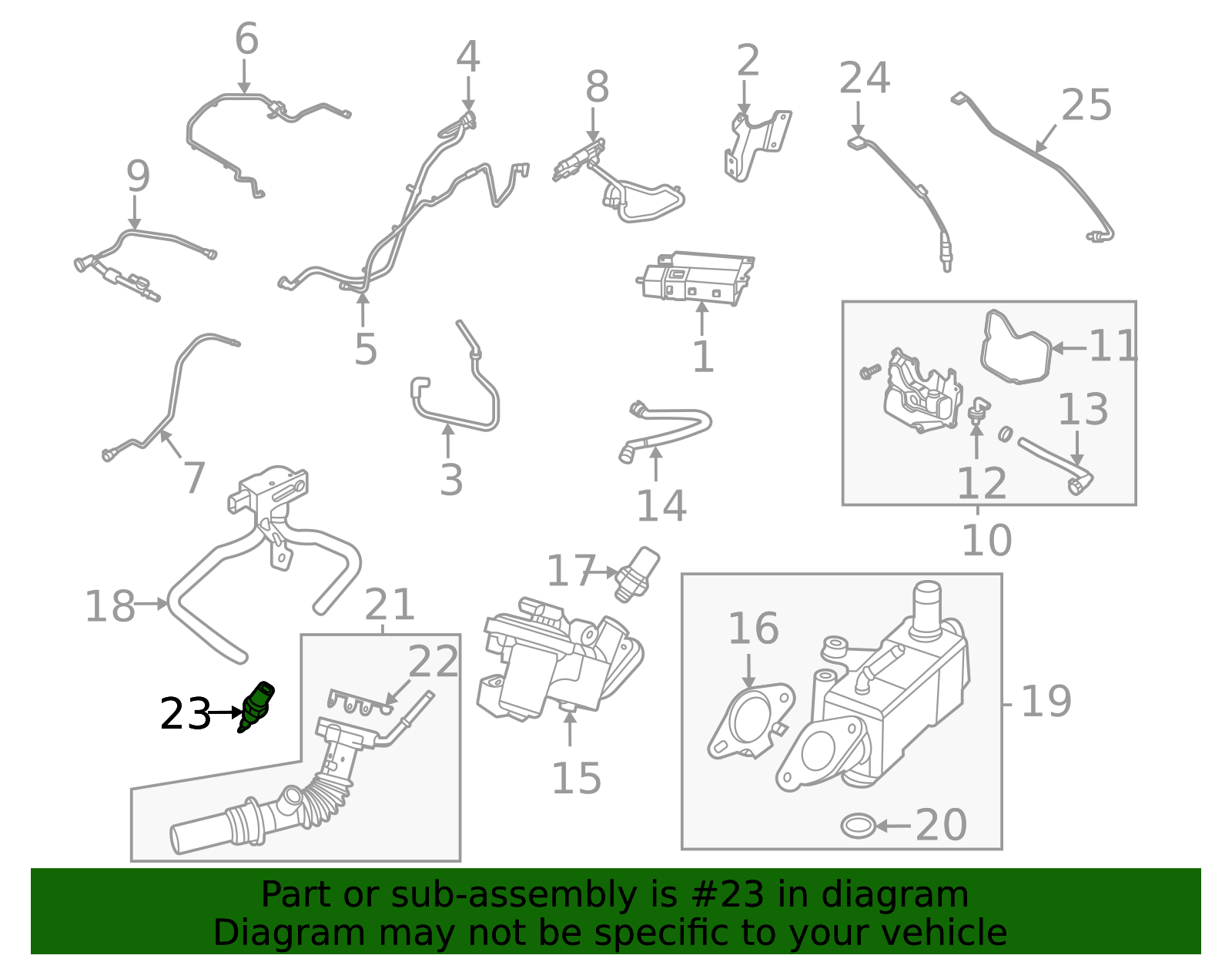 JT4Z-9U498-A - Temp Sensor 2018-2025 Ford | Big 3 Auto Parts