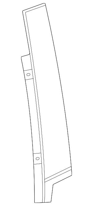 2021-2023 Chevrolet Trailblazer Front Passenger Side Door Window Frame ...
