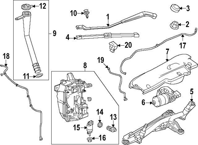 42734804 - F (S)Hose 2024 Buick Envista | Gateway Buick GMC Parts