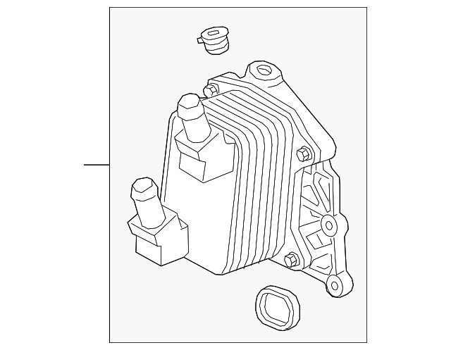 2021-2024 GM Oil Cooler 12733442 | QuirkParts