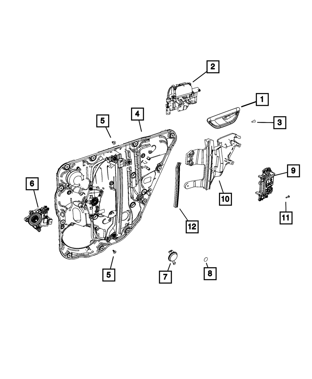 2025 Jeep Wagoneer S Latch Presenter, Right 68644578AA | Mopar.com ...