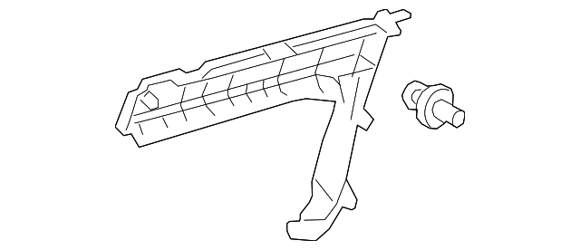 2018-2024 Toyota Partition Panel 64272-06050-C0 | Toyota Parts Center