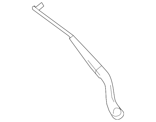 212-820-15-44 - Windshield Wiper Arm 2014-2017 Mercedes-Benz | Mercedes ...