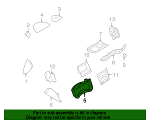 68240-1BA0A - Instrument Cluster Bezel 2008-2017 Infiniti ...