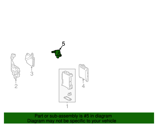2014-2023 Lexus Steering Column Control Module 89227-53010 | Genuine ...