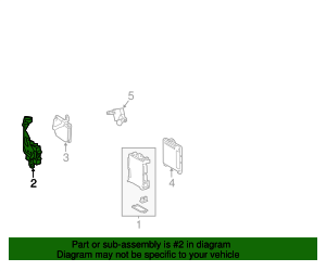 89960-53120 - Headlight Control Module 2014 Lexus | AutoNationParts.com