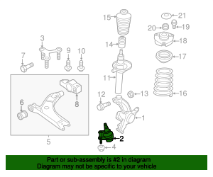 Genuine Audi 8J0-407-365 | Ball Joint | FREE Shipping on Most Orders ...
