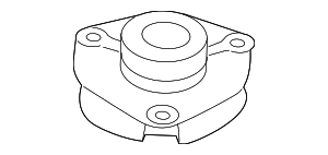 8J0-412-331 - Upper Mount 2008-2015 Audi | Audi OEM Parts