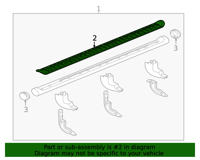 84551807 - Step Pad GM 2021-2024 GM | Parts for Sale Online