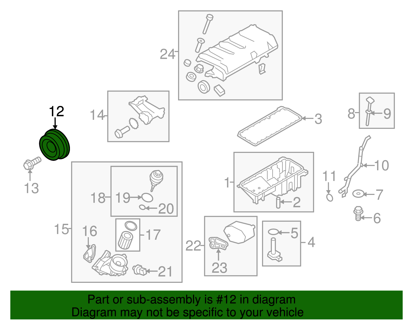 11238511371 - 2009-2013 BMW Vibration Damper (11-23-8-511-371) | BMW of ...