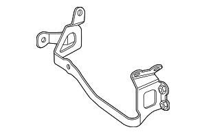 167-500-10-01 - Trans Cooler Mount Bracket 2021-2024 Mercedes-Benz ...