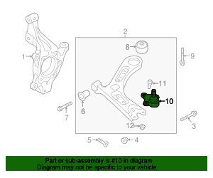 2016-2018 Kia Optima Lower Ball Joint 54530 C1000 | OEM Parts Online