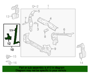 53208-02200 - Latch Support - 2017-2019 Toyota Corolla | OEM Genuine ...