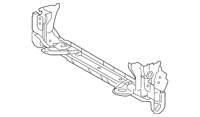 57104-02370 - Lower Tie Bar - 2014-2019 Toyota Corolla | OEM Genuine ...