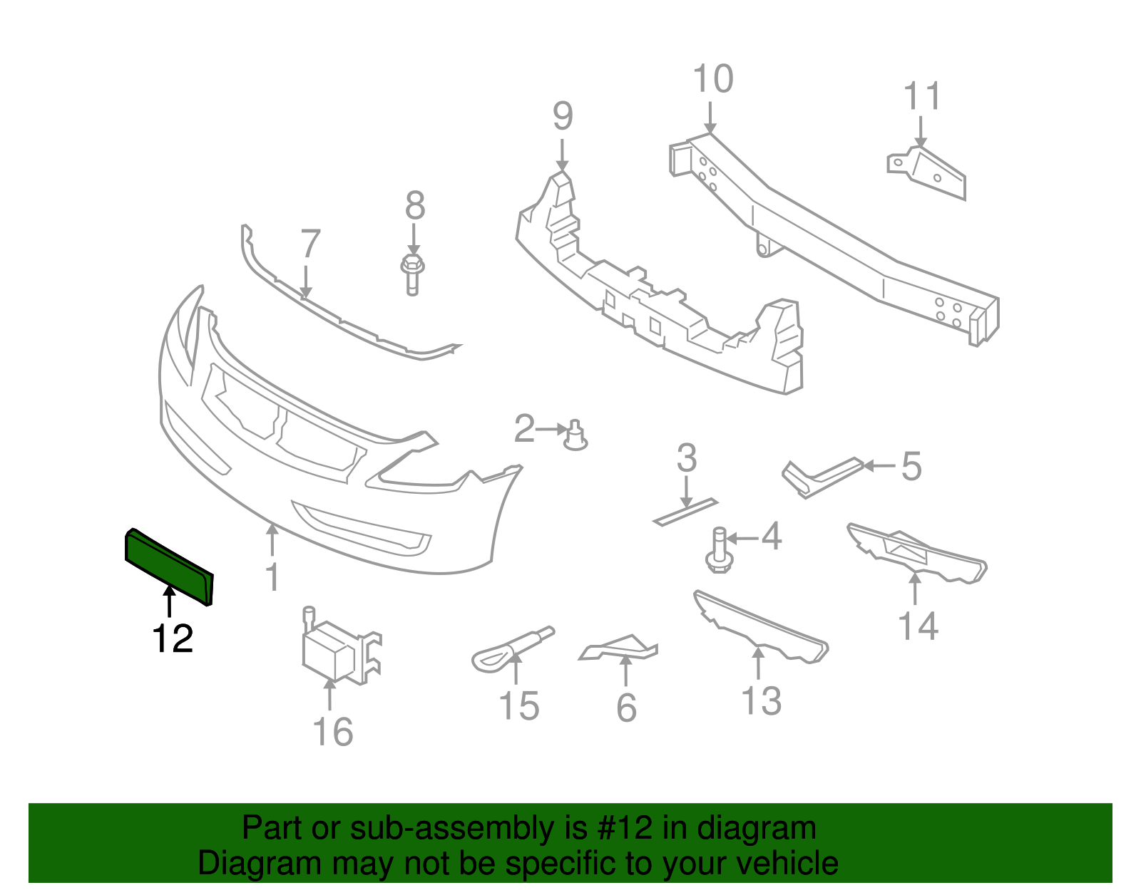 2008-2010 Infiniti G37 License Bracket 96210-JL00A | Infiniti of Orland ...