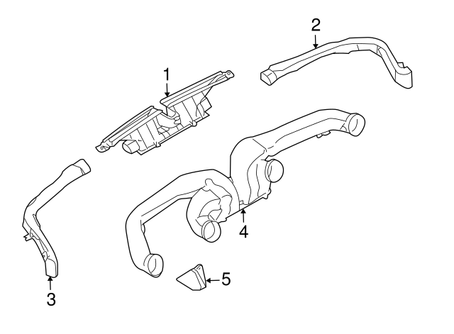 27860-6AV0B - Air Distributor 2017-2024 Nissan GT-R | Nissan Parts ...