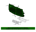 2020-2024 Chevrolet (Replaces 85587737 and 84735802) Upper Shutter ...