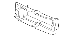 2020-2023 Chevrolet Radiator Air Front Lower Baffle 84126426 GM ...