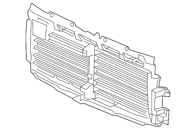 2020-2021 Chevrolet Front Bumper Shutter 84735802 | TascaParts.com