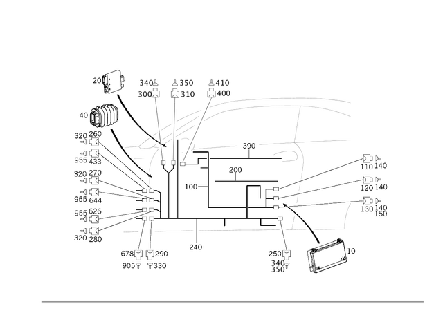 Control Unit 209-820-20-26 | MB OEM Parts