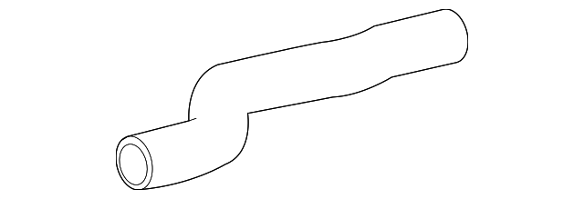 2012-2017 Toyota Camry Radiator Coolant Hose 16571-0V070 | Toyota Parts ...