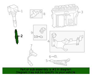 LR178881 - 2018-2025 Land Rover - Spark Plug | Land Rover Parts Now