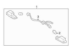 92501-B2000 - License Lamp 2014-2019 Kia | Kia.Parts Store