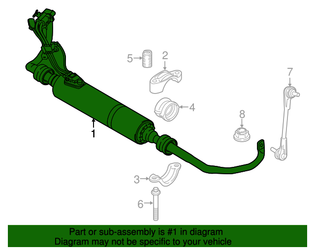 37-10-6-899-784 - Stabilizer Bar - 2018-2022 BMW | Buy BMW Parts Now