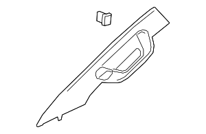 2019-2024 GM Windshield Pillar Trim 86526018 GM | GMPartsDirect.com