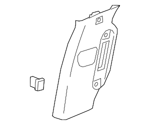 2023-2024 GM Upper Center Pillar Trim 86515232 GM | GMPartsDirect.com