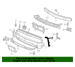 2009-2014 Dodge Challenger Retaining Bracket - Driver's Side (LH ...