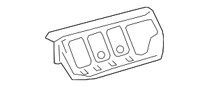 2018-2023 Toyota Floor Extension 58306-06120 | Toyota Parts Center