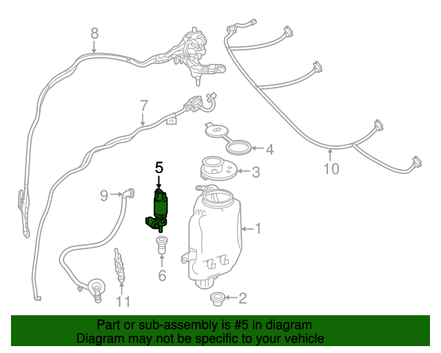 231-866-01-21 - Washer Pump - 2014-2021 Mercedes-Benz | BuyMercedesPartsNow
