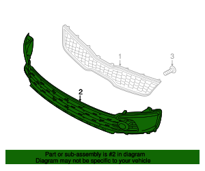2015-2017 Kia Rio OEM NEW 2016-17 Kia RIO Sedan Front Bumper Lower ...