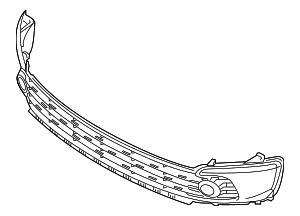 2015-2017 Kia Rio OEM NEW 2016-17 Kia RIO Sedan Front Bumper Lower ...