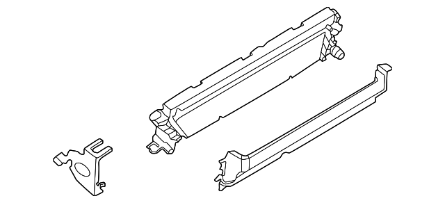 2020-2024 Ford Auxiliary Radiator lc3z8005a | TascaParts.com
