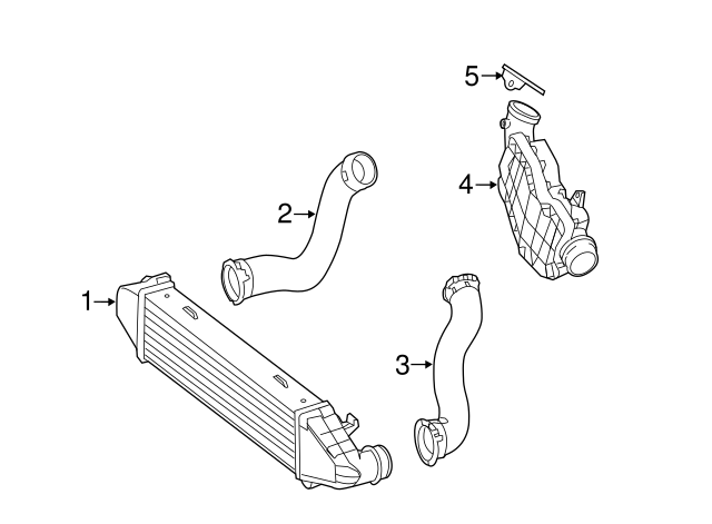 642-997-05-20 - Engine Air Intake Resonator 2011-2013 Mercedes-Benz E ...