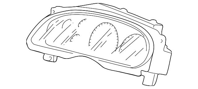 2005 Ford Excursion Instrument Cluster 5c7z10849ca | GetOEMParts.com